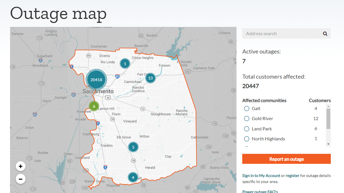 Smud Outage Map - Amara Bethena Smud Outage Map - Amara Bethena