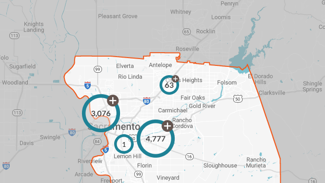 Thousands of SMUD customers lose power in Sacramento County