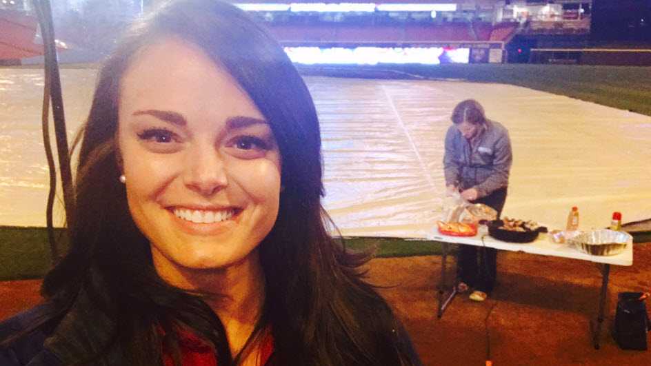 PHOTOS: Behind the scenes at Cincinnati Reds Opening Day