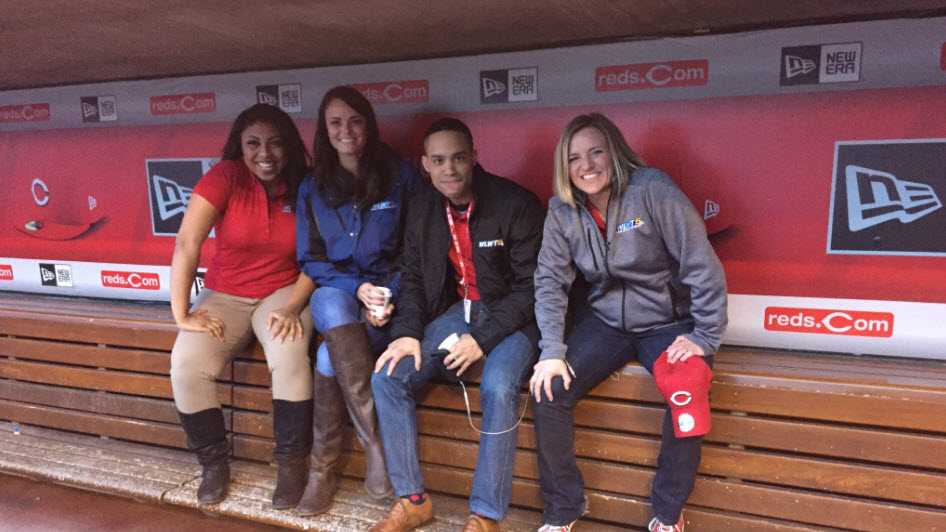 PHOTOS: Behind the scenes at Cincinnati Reds Opening Day