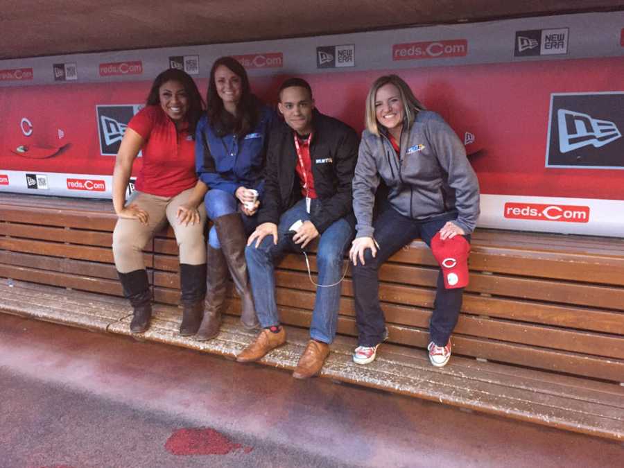PHOTOS: Behind the scenes at Cincinnati Reds Opening Day