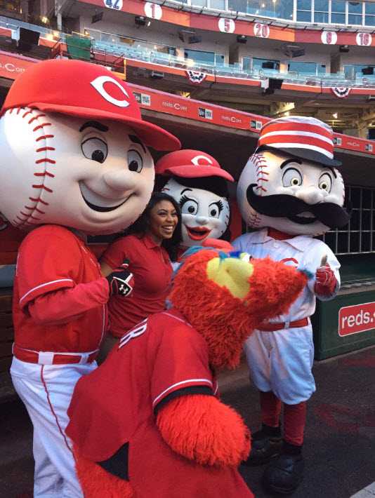 PHOTOS: Behind the scenes at Cincinnati Reds Opening Day