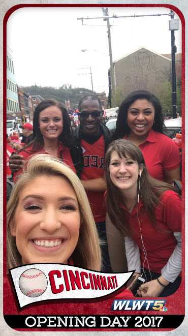 Share your Opening Day Parade photos with WLWT on Snapchat