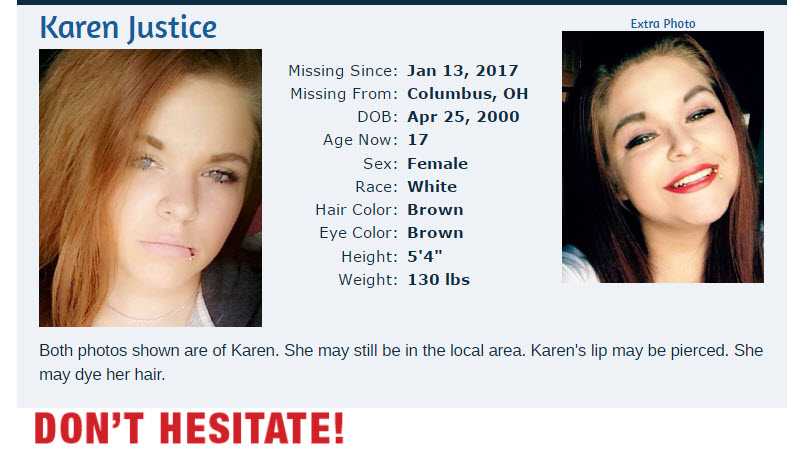 Ohio's Missing Children