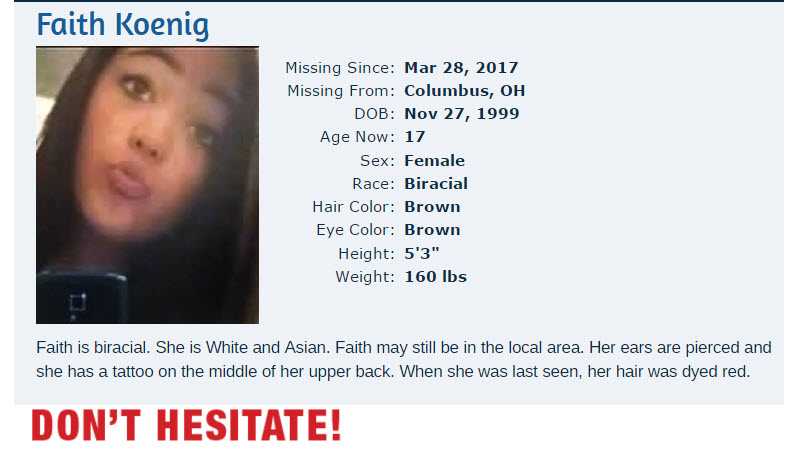 Ohio's Missing Children