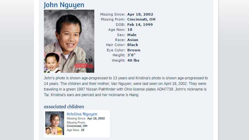 Ohio's Missing Children