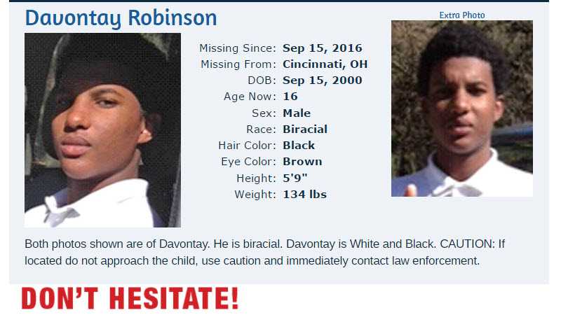 Ohio's Missing Children