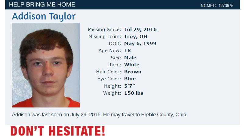 Ohio's Missing Children