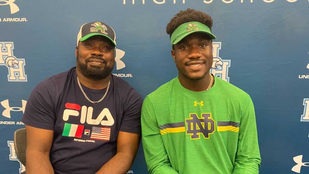 Hilton Head's Jaylen Sneed commits to Notre Dame