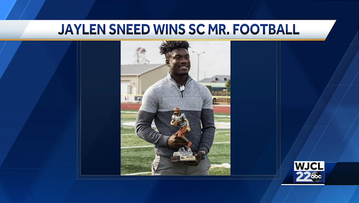 Hilton Head Island star linebacker Jaylen Sneed wins SC Mr. Football