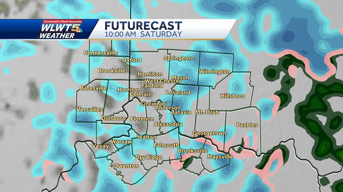 Cincinnati weather: Rain and snow to kick off the weekend before we see ...