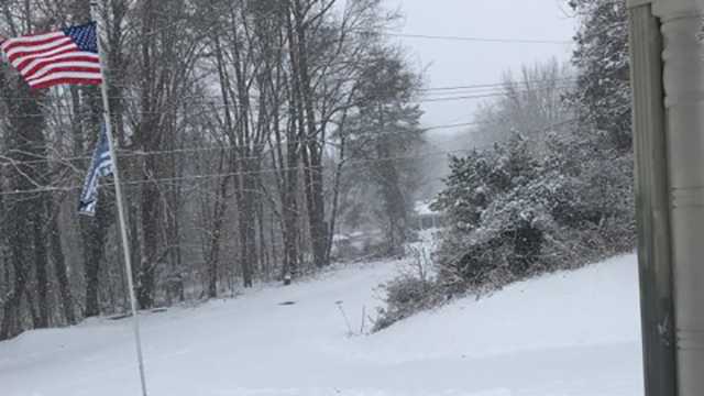 Snow photos from Feb. 20, 2019