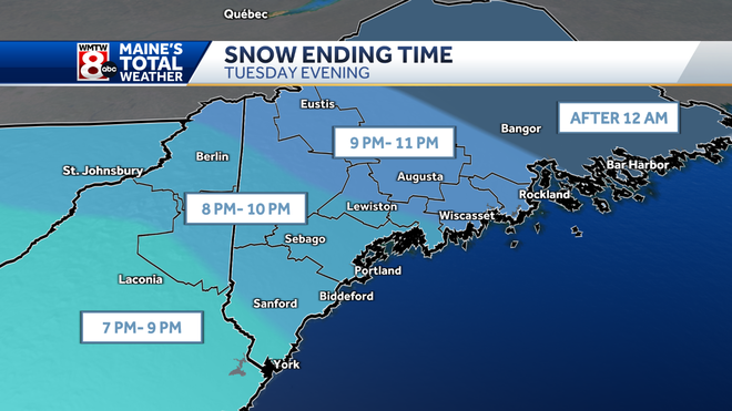 Maine snow forecast: All-day snow will means tricky travel