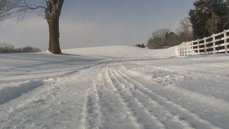 Harrison County road conditions improve Tuesday