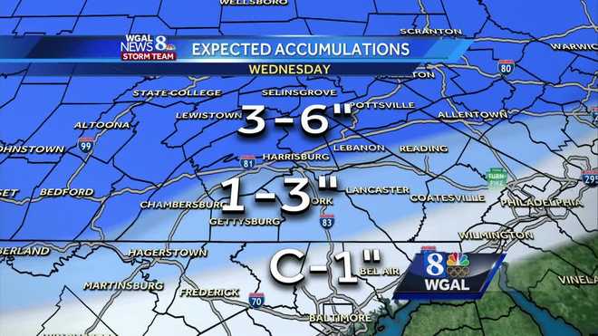 All eyes on the forecast - Wednesday could be messy