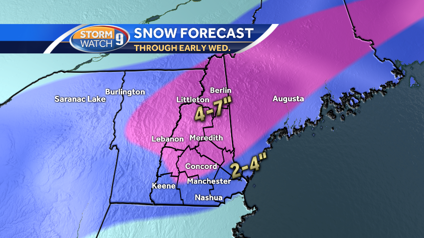 Storm moves out of NH, but more snow to follow this week