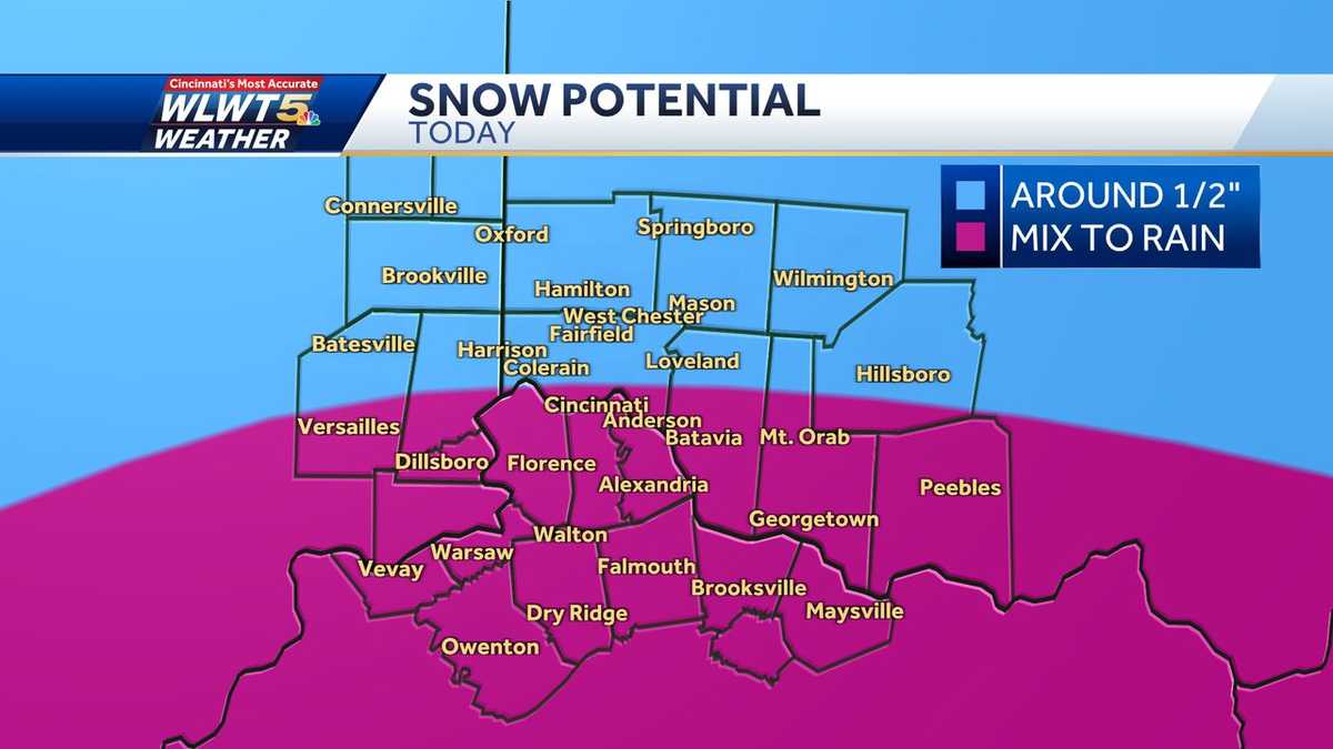 TIMELINE: Another round of snow to bring light accumulations to ...