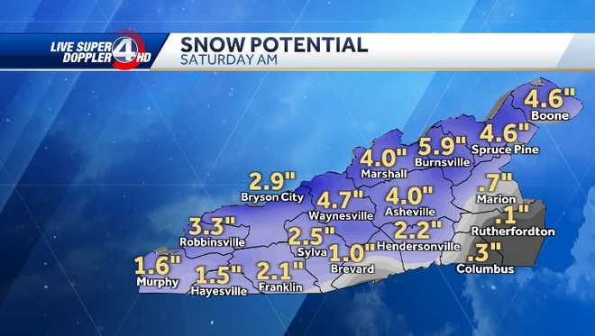 Greenville forecast: Weekend rain, freezing temps, strong winds