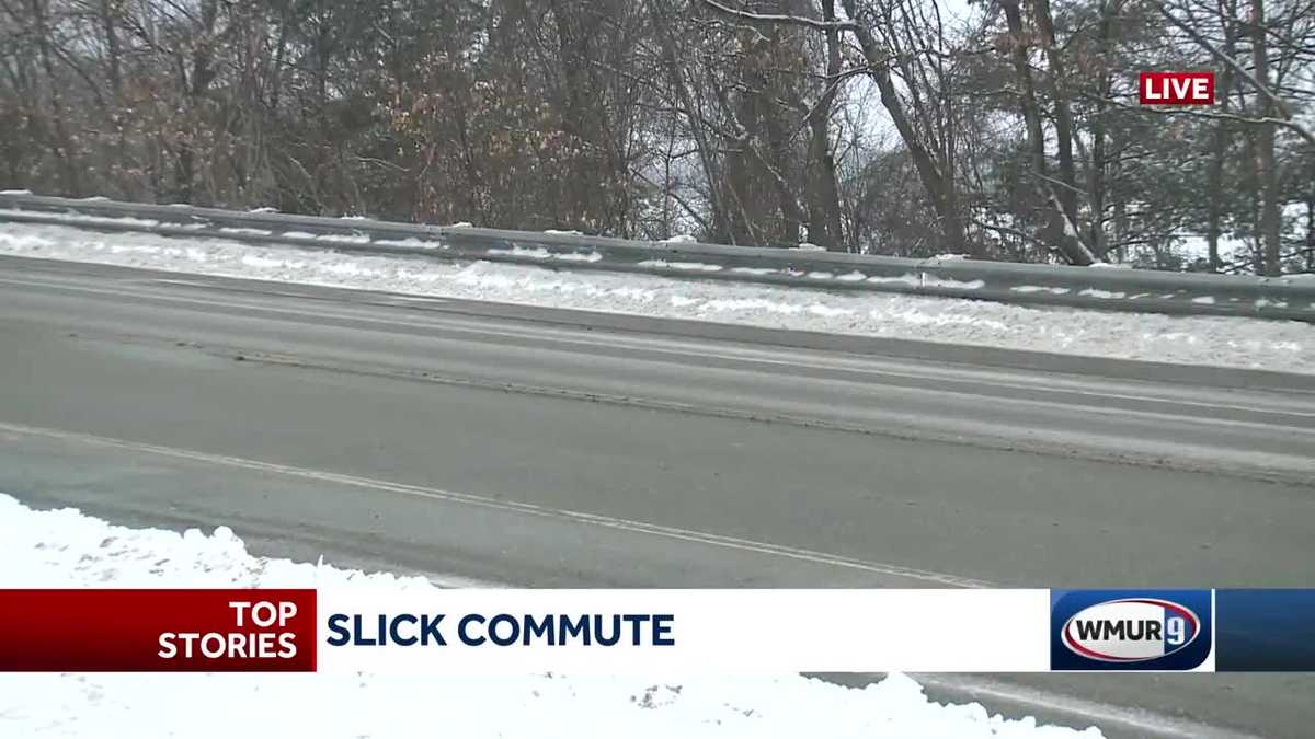 Snow, wintry mix tapering off, skies to clear for most of NH