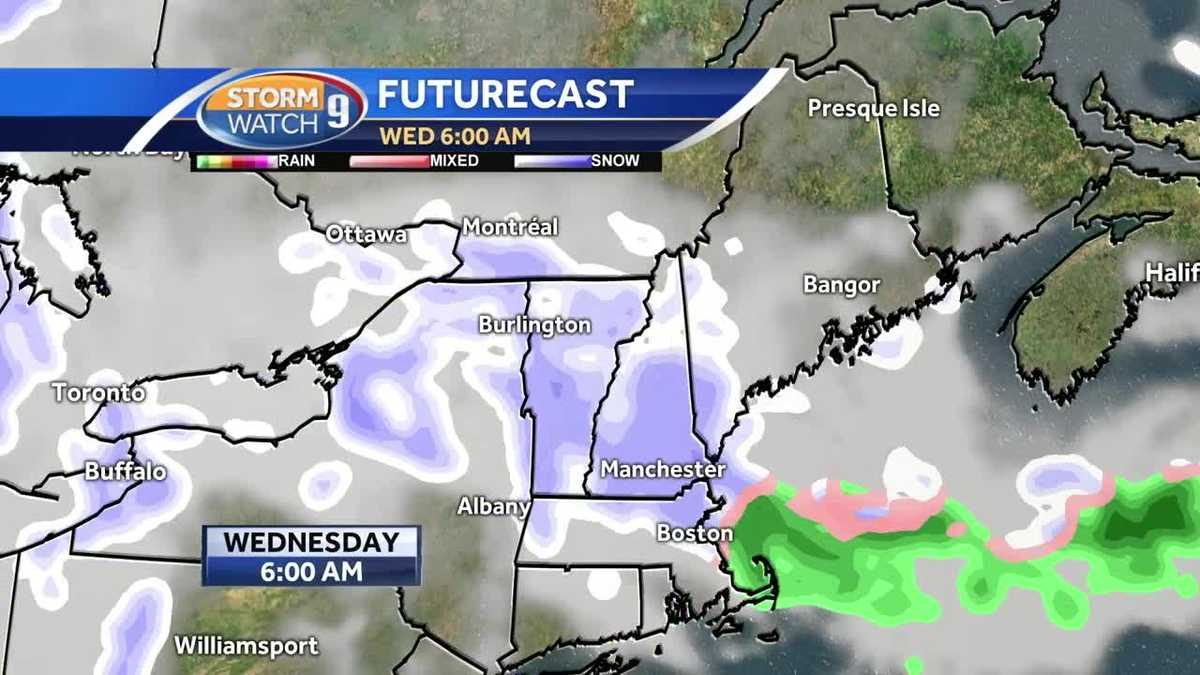 Next chance for snow for most of NH set for Tuesday night into Wednesday
