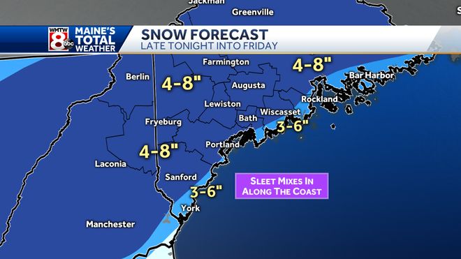 TOTAL WEATHER ALERT: Storm brings first significant snow to much of Maine