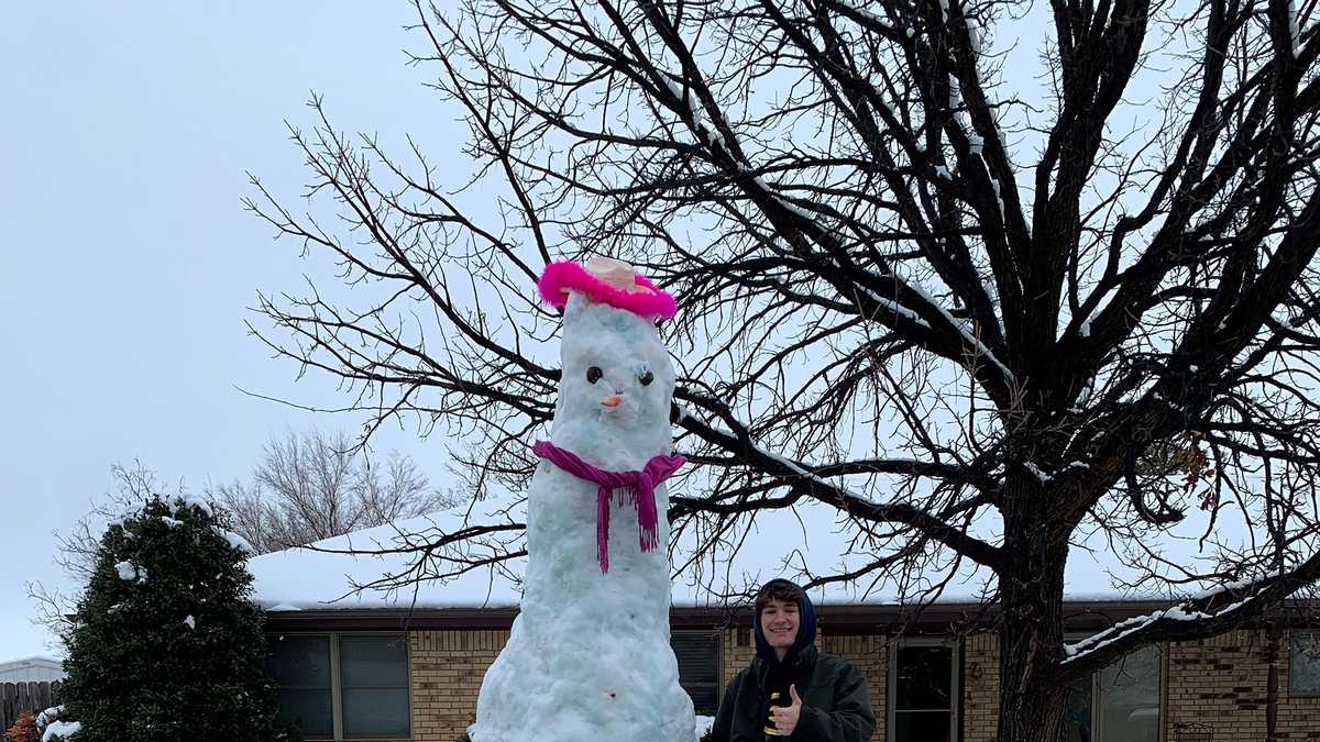 GALLERY: Fun in snow after winter storm moves through Oklahoma