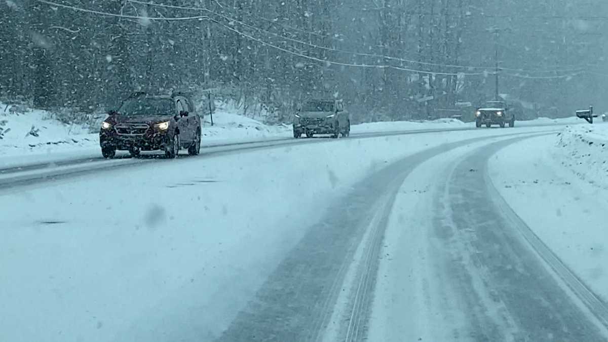 Maine snowfall totals from winter storm Feb. 27, 2025