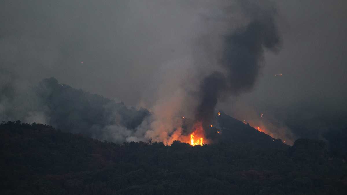 PHOTOS: Soberanes Fire backfire operations along Chews Ridge