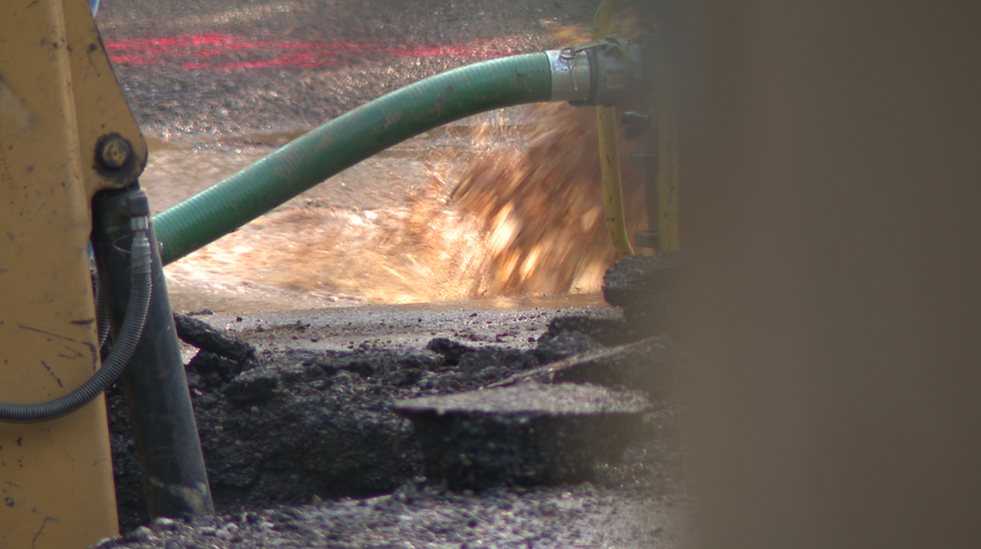 Pipe break leaves Byram residents without water