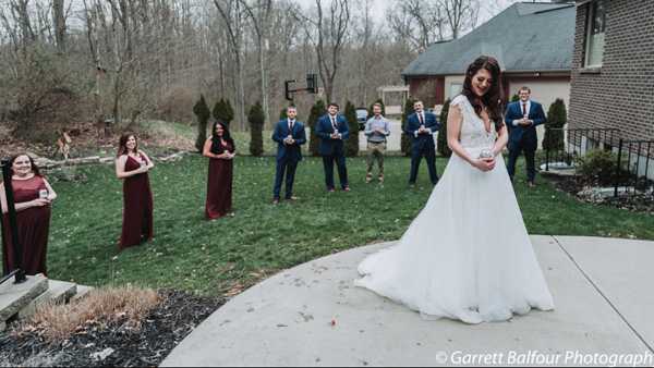 West Chester couple celebrates social distancing wedding amid COVID-19 ...