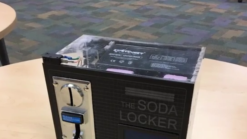 High school student builds vending machine in locker