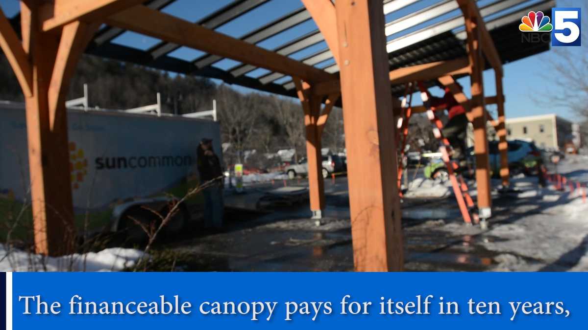 Solar panels are getting a brand new look! Check out the new solar canopy