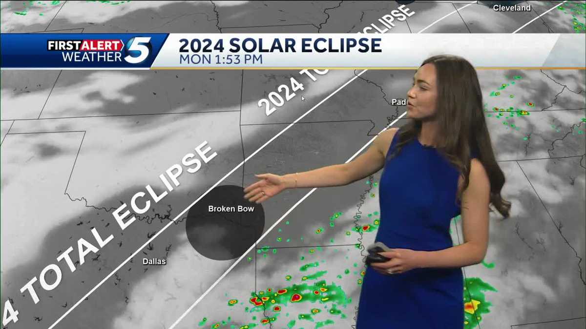 Oklahoma's view of the solar eclipse could be limited by clouds