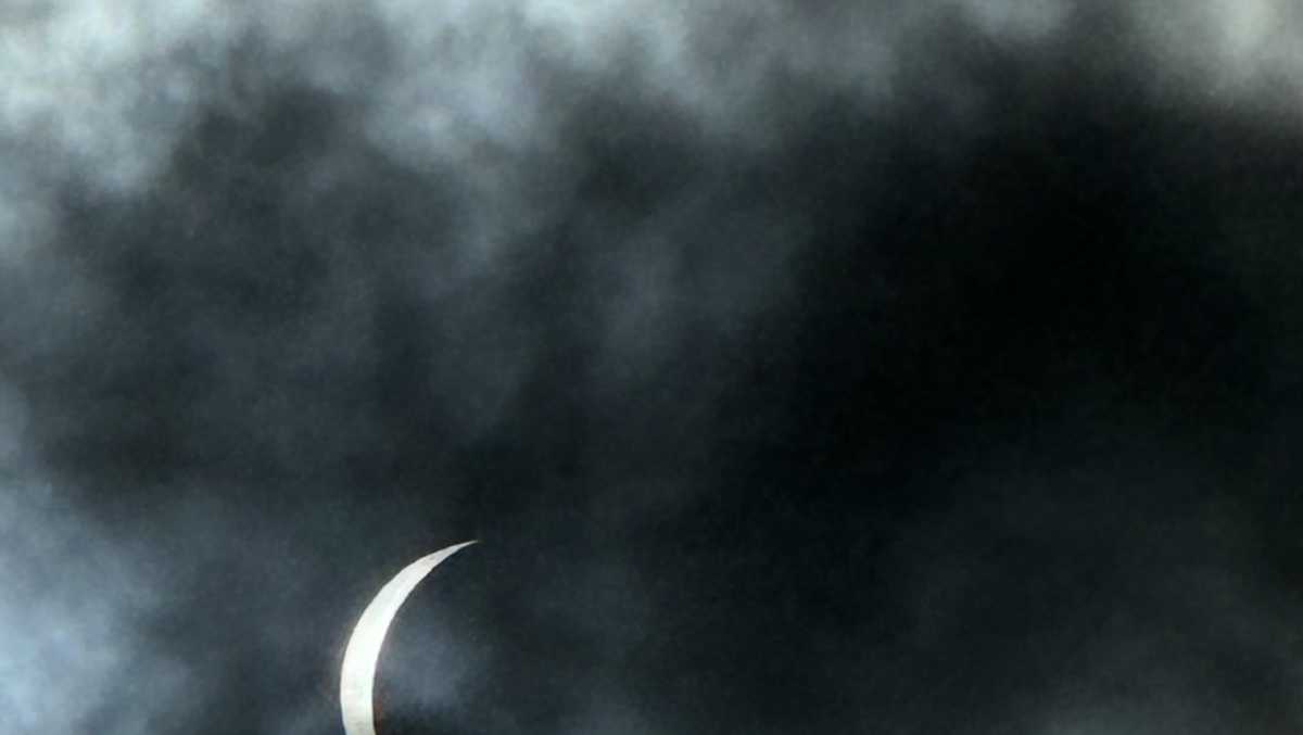 Viewers share their eclipse photos