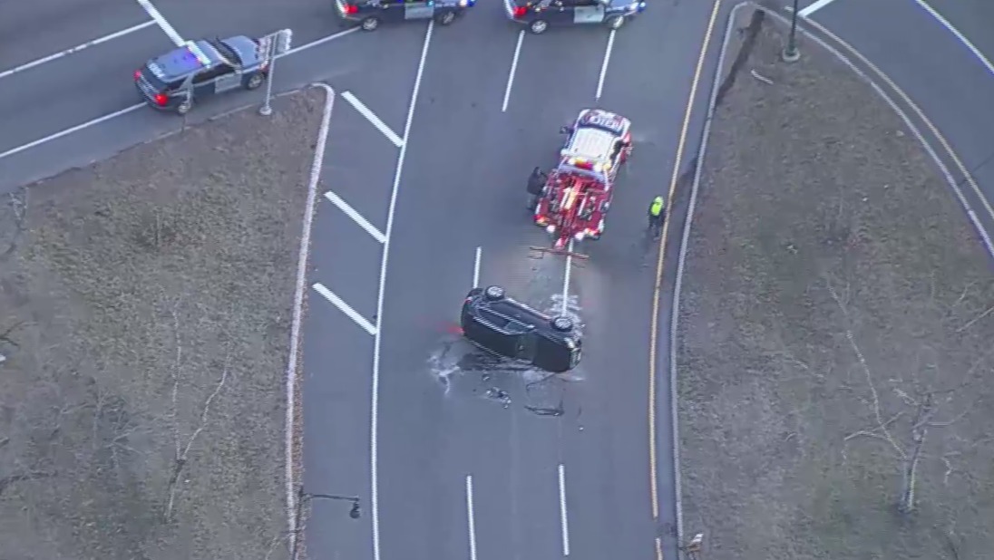 Traffic Snarled On Soldiers Field Road In Boston After Crash During
