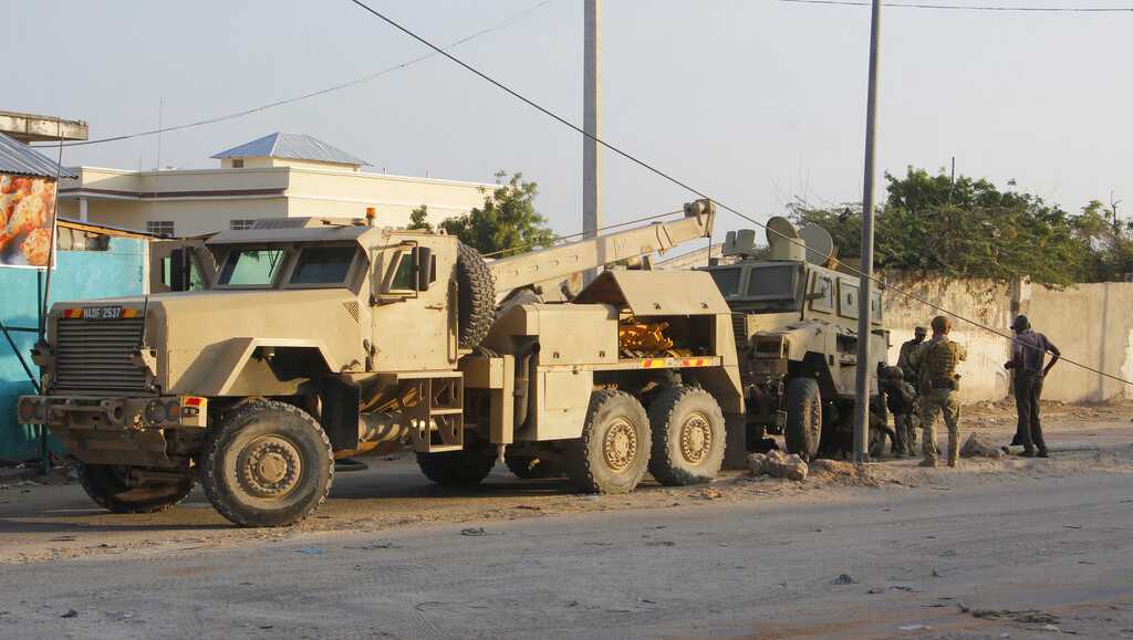 At least 5 killed in bombing in the Somali capital At least 5 killed in bombing in the Somali capital