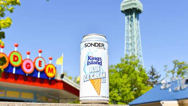Mason brewery turning Kings Island’s iconic blue ice cream into a beer
