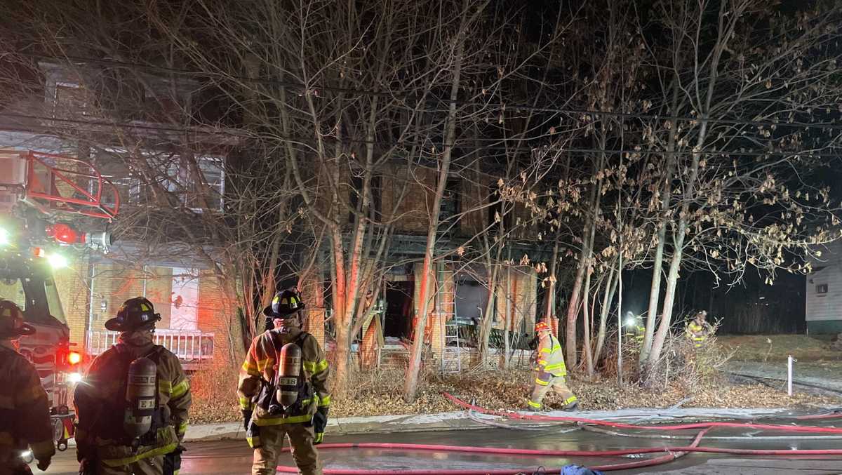 House catches fire in Allegheny County