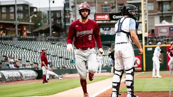 South Carolina baseball team defeats North Carolina