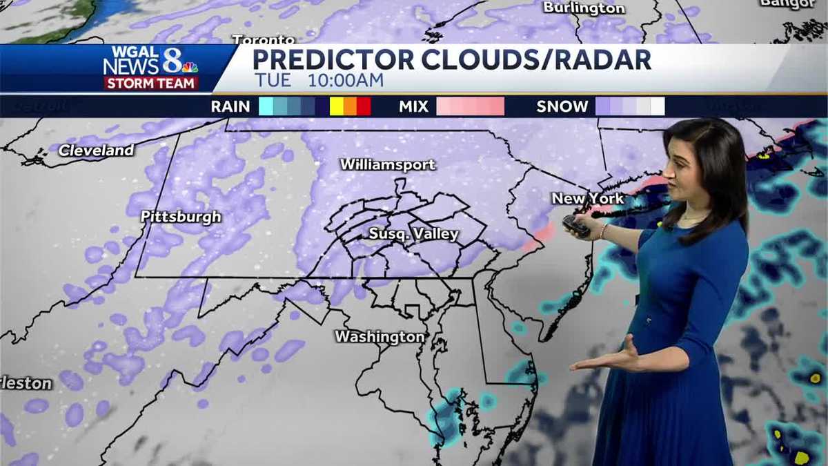 More snow expected during the morning commute in PA