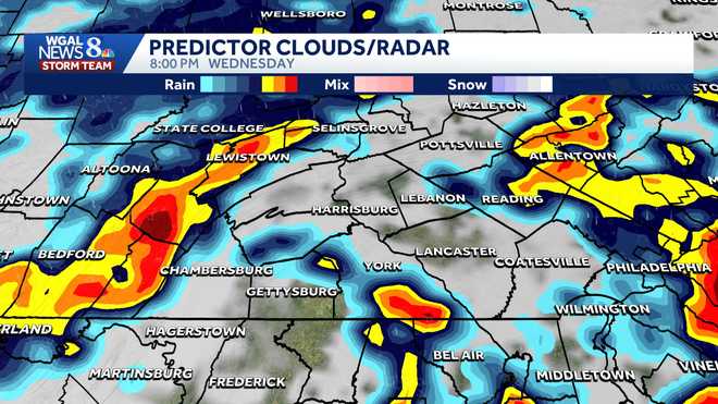 South-Central Pa. weather forecast: Chance for evening storms