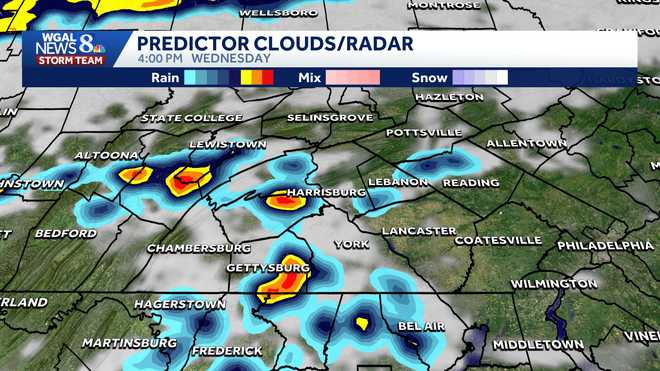 South-Central Pa. weather forecast: Chance for evening storms