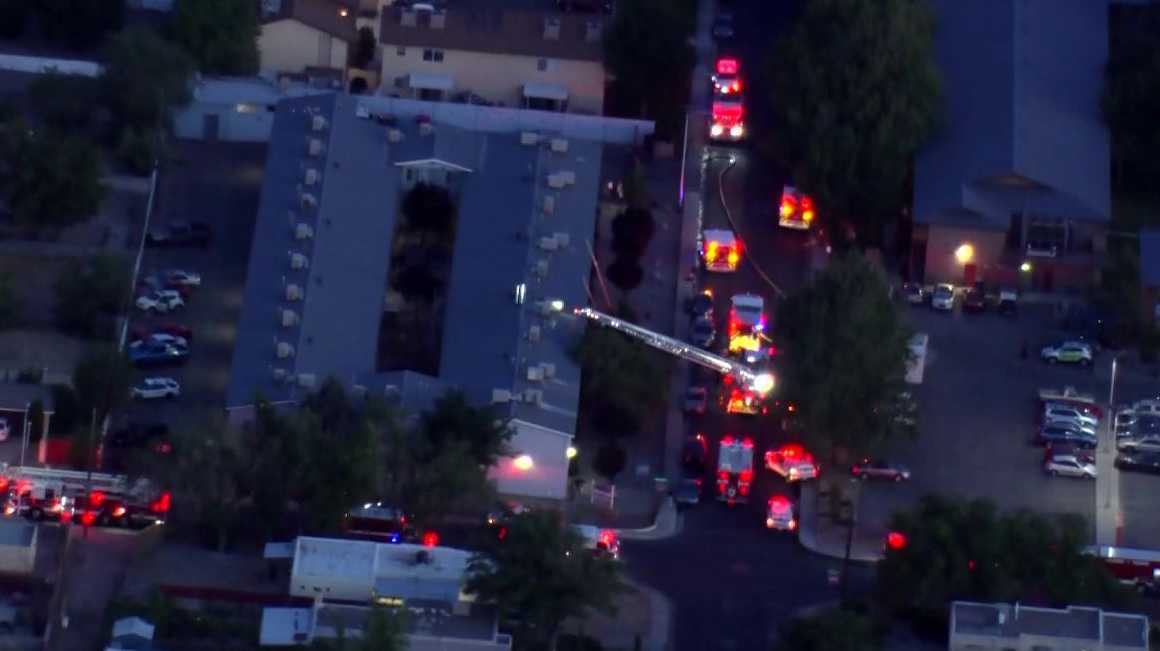 Multiple families relocated after southeast Albuquerque fire