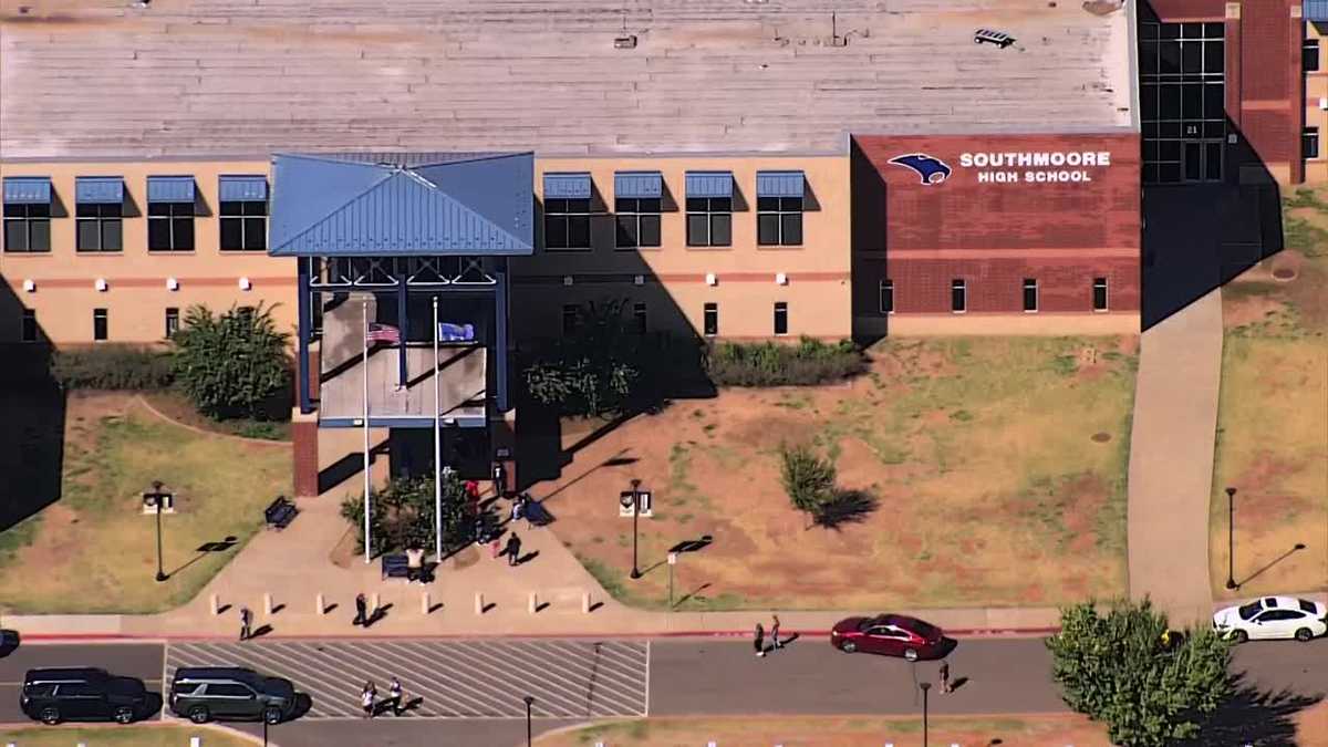 Southmoore High School releases students after shooting threat