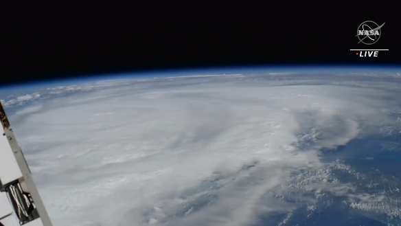 NASA shares video showing Hurricane Idalia from space