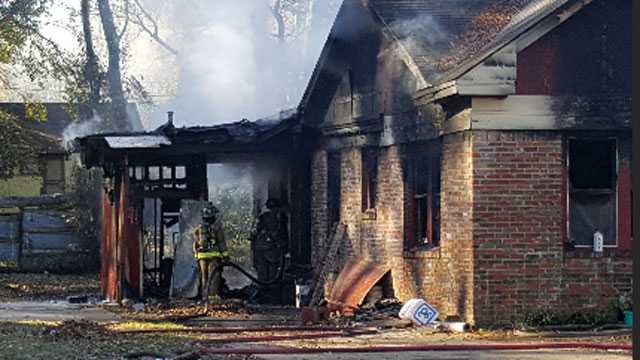 Space heater sparks house fire, residents say