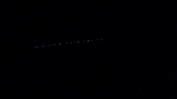 Did you see it? Space-X satellites light up night sky over Cincinnati
