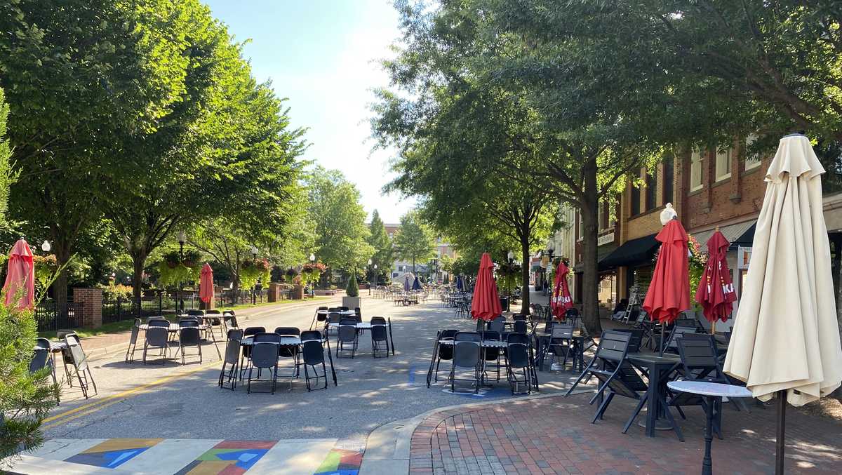 Street dining continues in Morgan Square, business owners push to ...