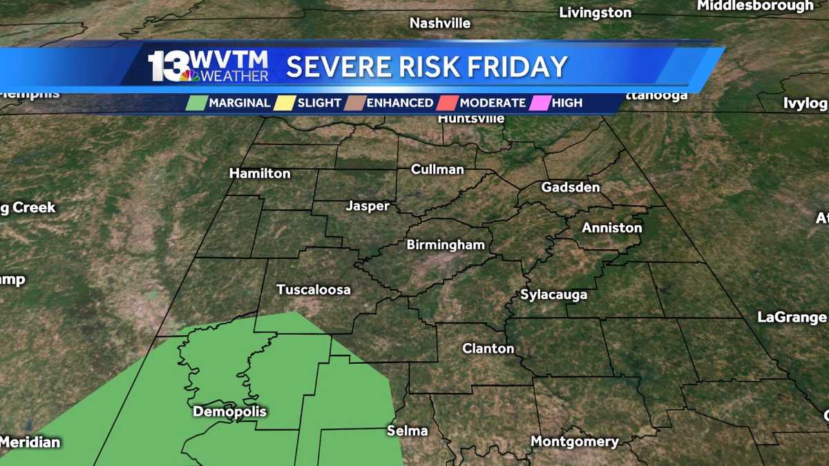 Stephanie Walker's Thursday forecast, update on Friday's severe weather ...