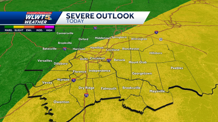 Weather Impact Day: Rounds of rain, storms as cold front comes through